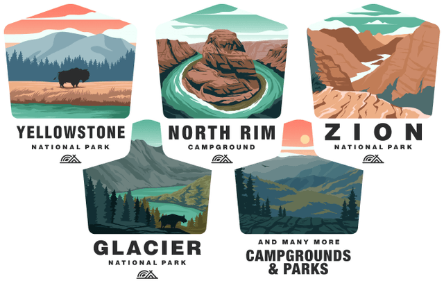 Camping at Warrior Creek Campground in W Kerr Scott Dam & Reservoir ...